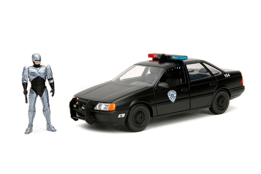 Jada Toys 1986 Ford Taurus OCP Detroit Police with Robocop Figure ...
