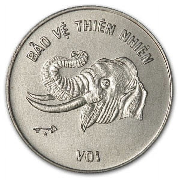 1986 Vietnam 10 Dong Elephant BU - Walmart.com