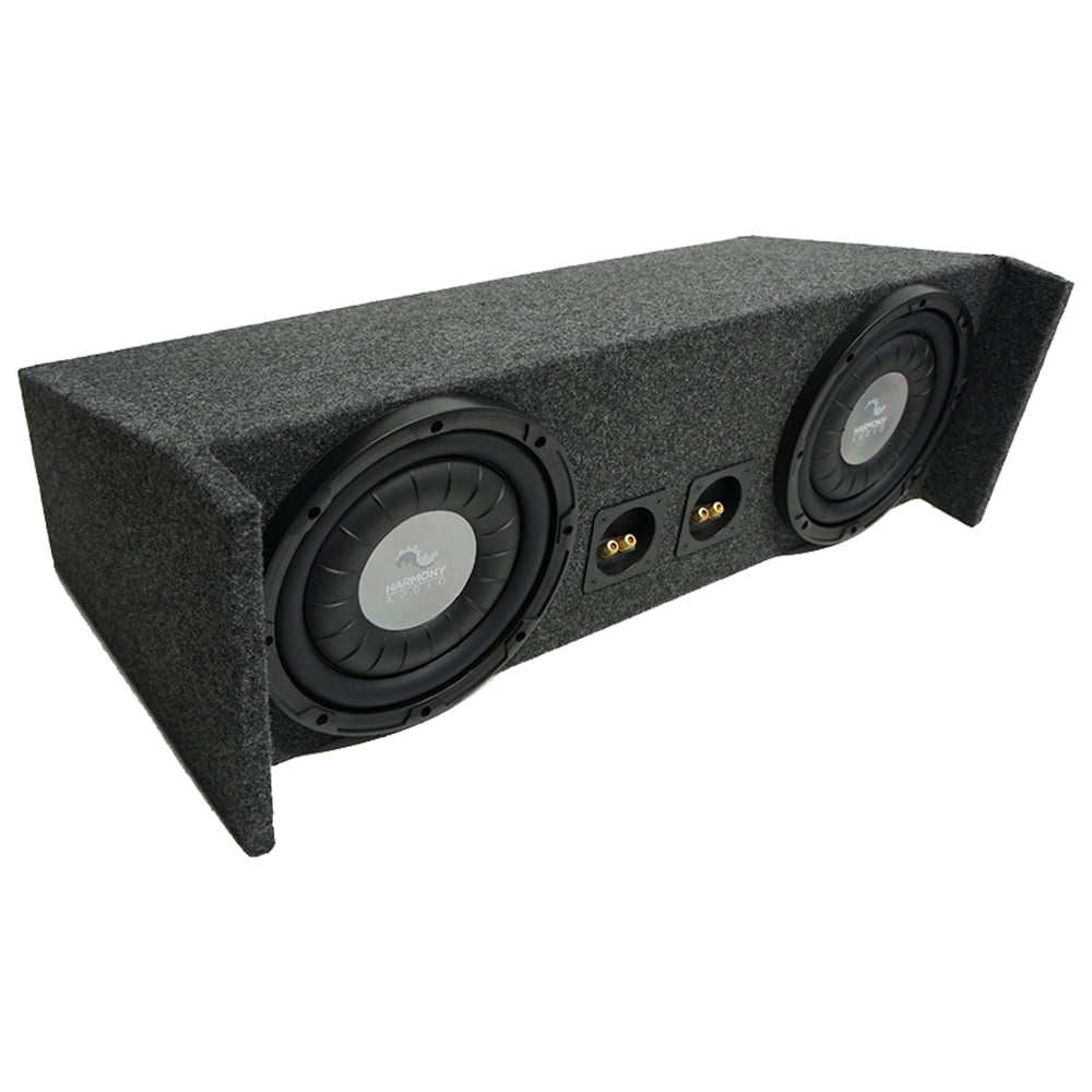 1987-2006 Jeep Wrangler YJ TJ Harmony F104 Dual 10" Custom Sub Box ...