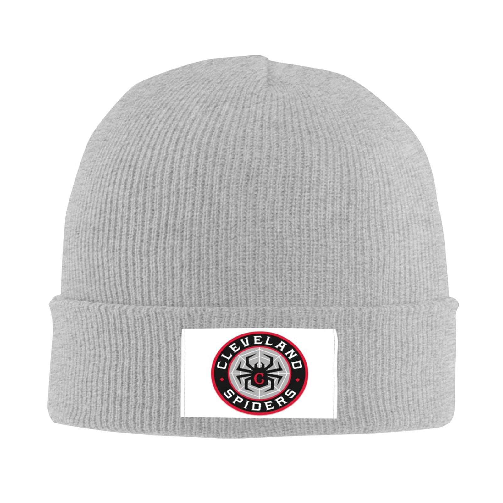 1987 Baseball Spider Cleveland Knit Hat Winter Warm Hat Fashion Casual ...