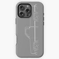 1987 C-10 Silverado Profile Stencil Phone Case for iPhone 16 15 14 13 12 11 Pro Max - Walmart.com