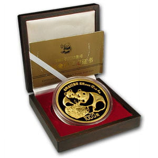 1987 China 12 oz Gold Panda Proof (w/Box and CoA) - Walmart.com
