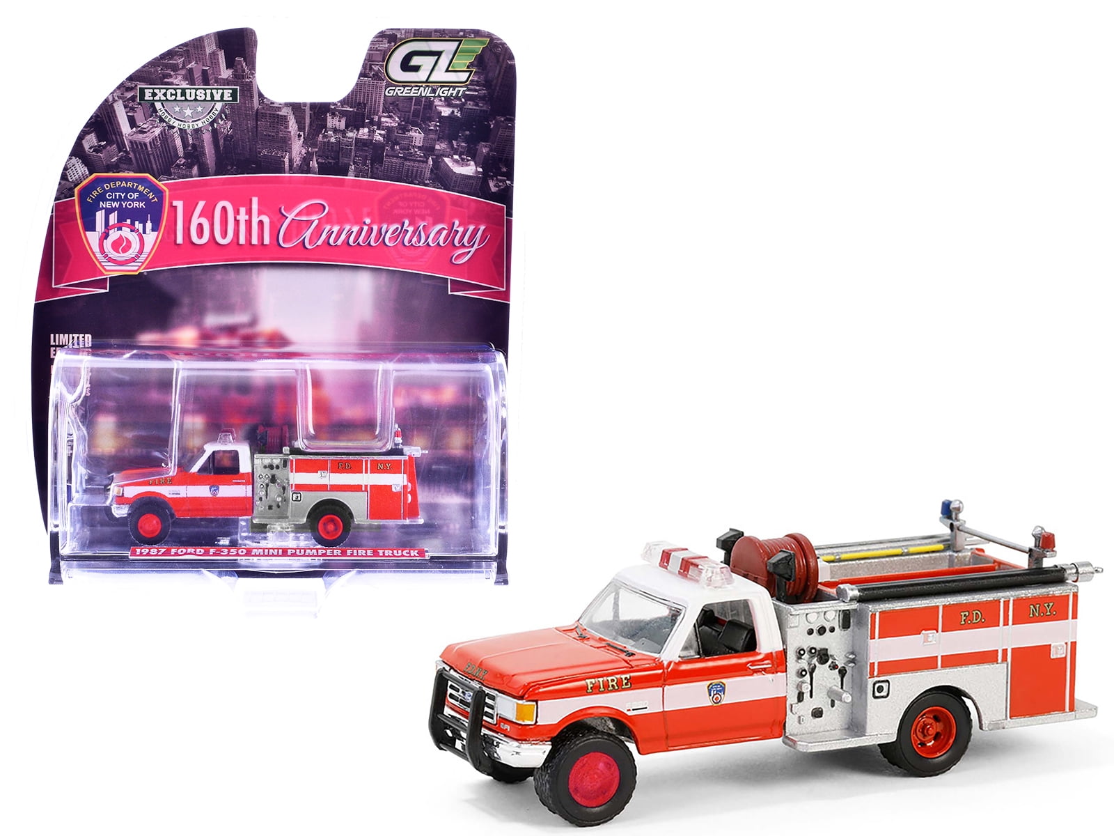 1987 Ford F-350 Mini Pumper Fire Truck "FDNY (The Official Fire ...