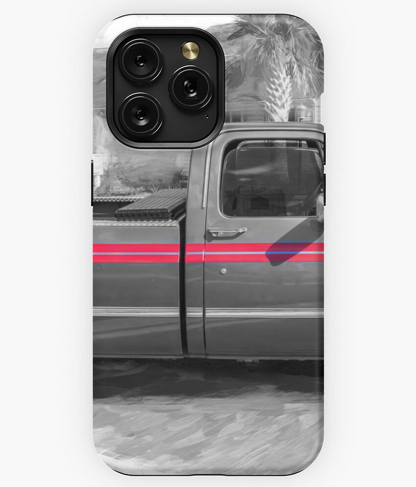 1987 Silver Chevrolet C10 Silverado Pick Up Truck A3969 Phone Case for ...