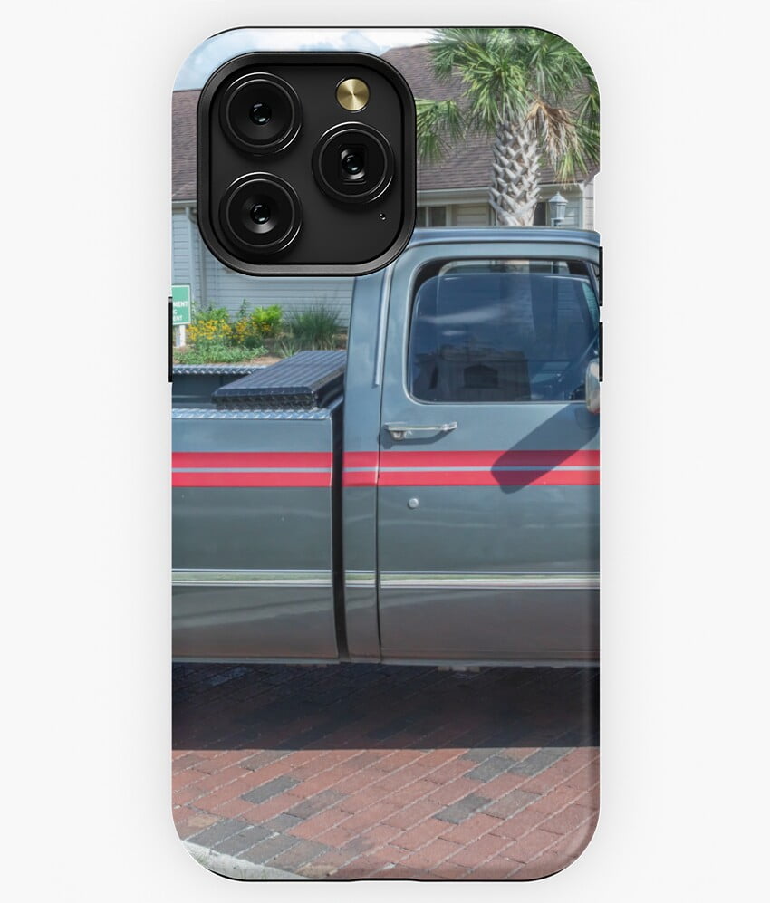 1987 Silver Chevy C10 Silverado Truck G6273 Phone Case for iPhone17 16 ...