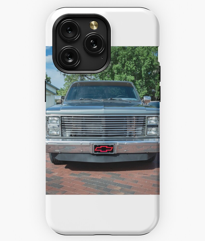1987 Silver Chevy C10 Silverado Truck Gift G6285 Phone Case for ...