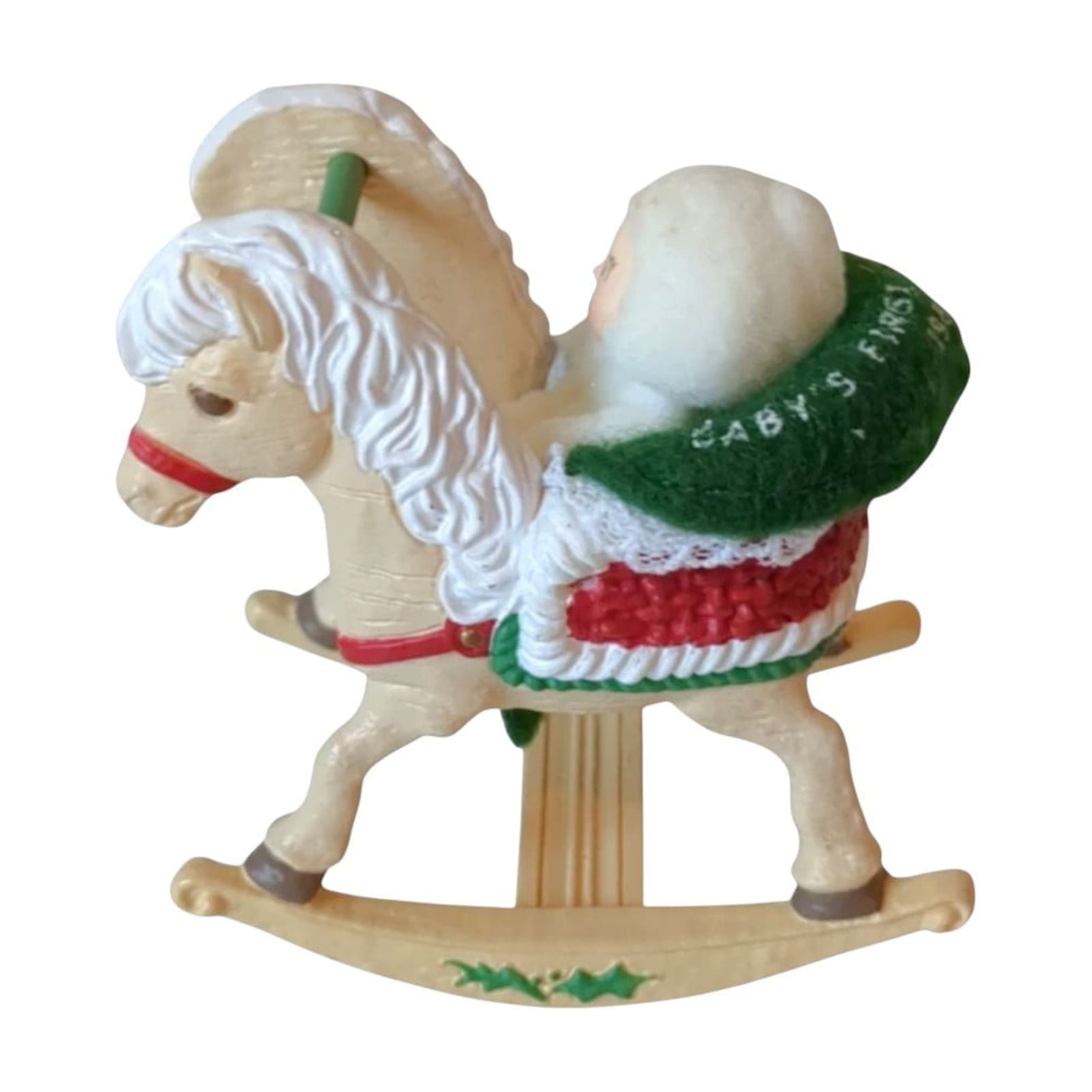 1988 Baby’s First Christmas Rocking Horse Ornament (Baby’s First ...