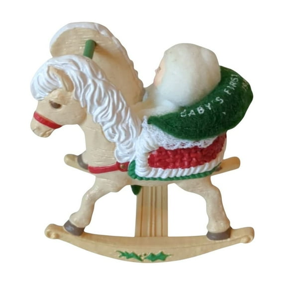 1988 Baby’s First Christmas Rocking Horse Ornament (Baby’s First ...