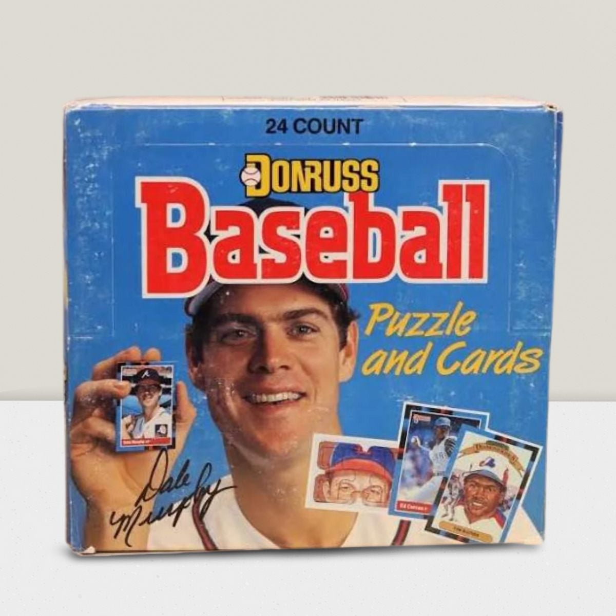 1988 Donruss Cello Jumbo Baseball Box - 24 Packs Box - 36 Card Pack ...