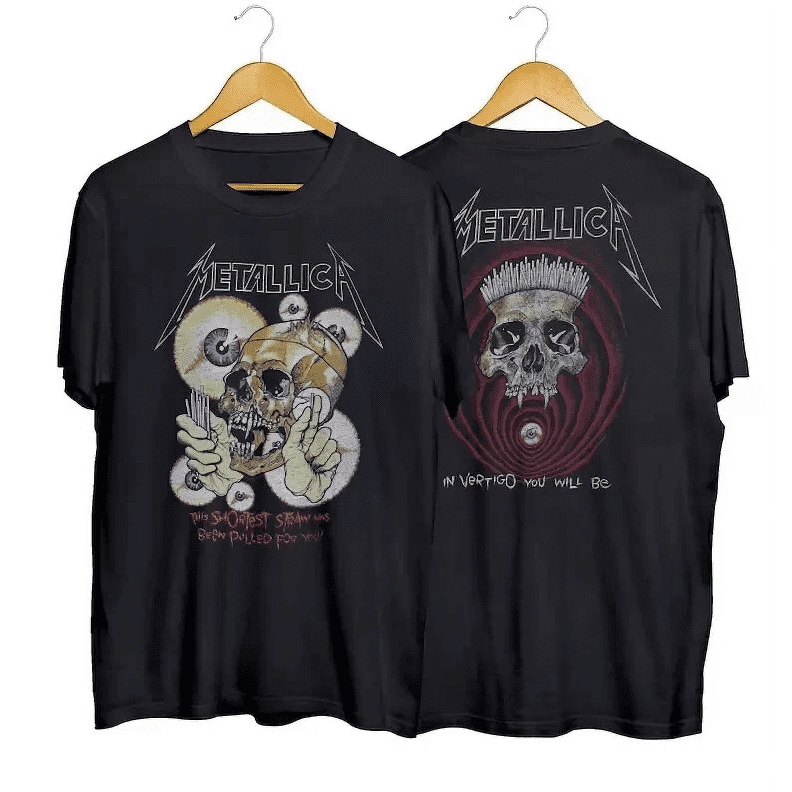 1988 Metallicaa Shortest! Straw Pushead For Men Women - Walmart.com