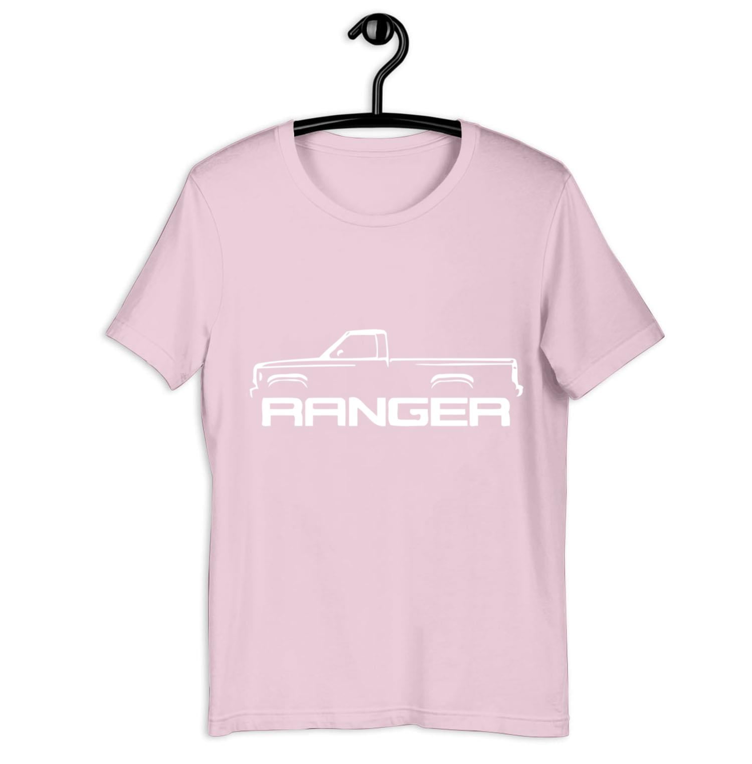 1989-92 Ford Ranger Single Cab Pickup Truck Classic Outline Tshirt NEW ...