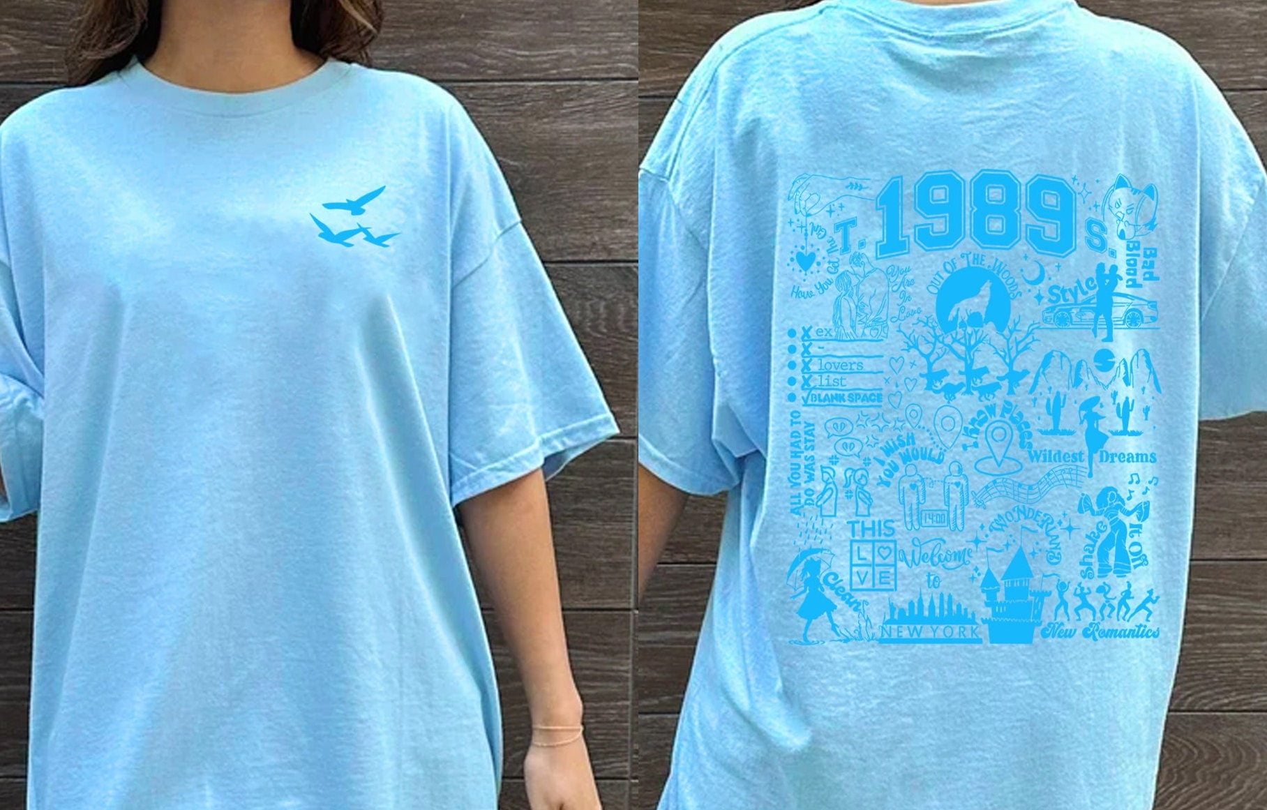 1989 Birthday Gift T-shirt, Aesthetic Shirt, Seagull Design, Gift for ...