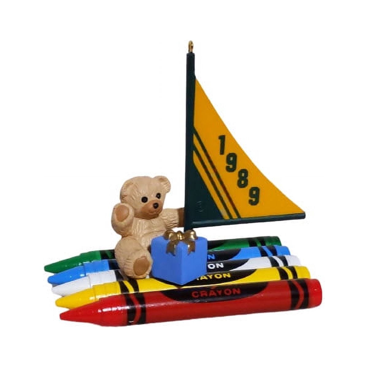 1989 Bright Journey (Crayola Crayon) Hallmark Keepsake Christmas Tree ...