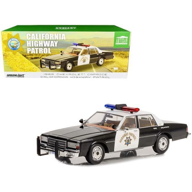 1989 Chevrolet Caprice Police Black & White California Highway Patrol ...