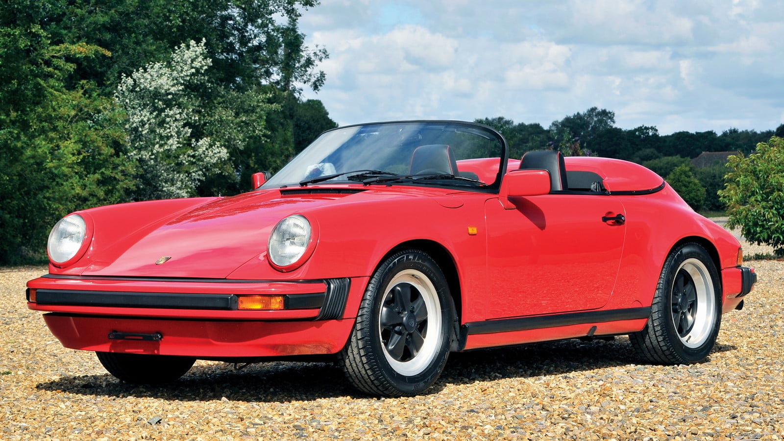 1989 Porsche 911 Speedster - 20x30 Inch Glossy Laminated Poster ...