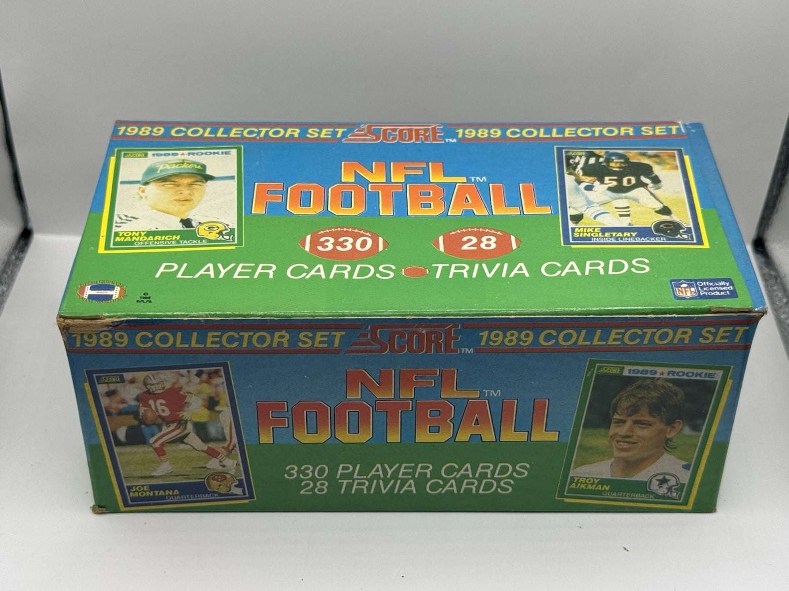 1989 Score Football Factory Set - from a case - Walmart.com