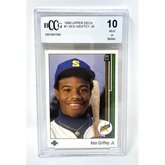 1989 Upper Deck Baseball Open Factory Set 1-800 w/BCCG 10 Ken Griffey ...