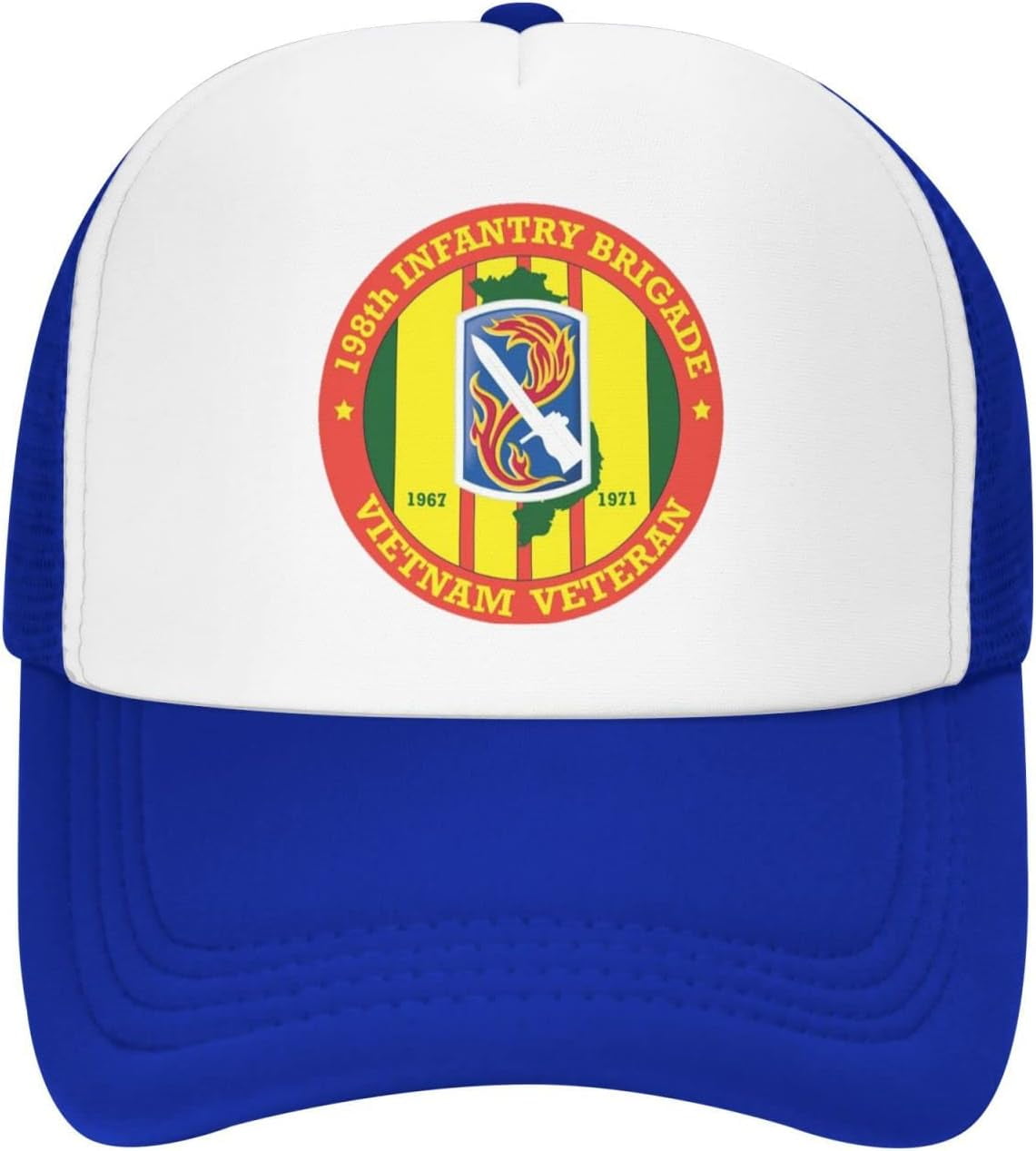 198th Light Infantry Brigade Vietnam Veteran Cap Hats for Men Women ...