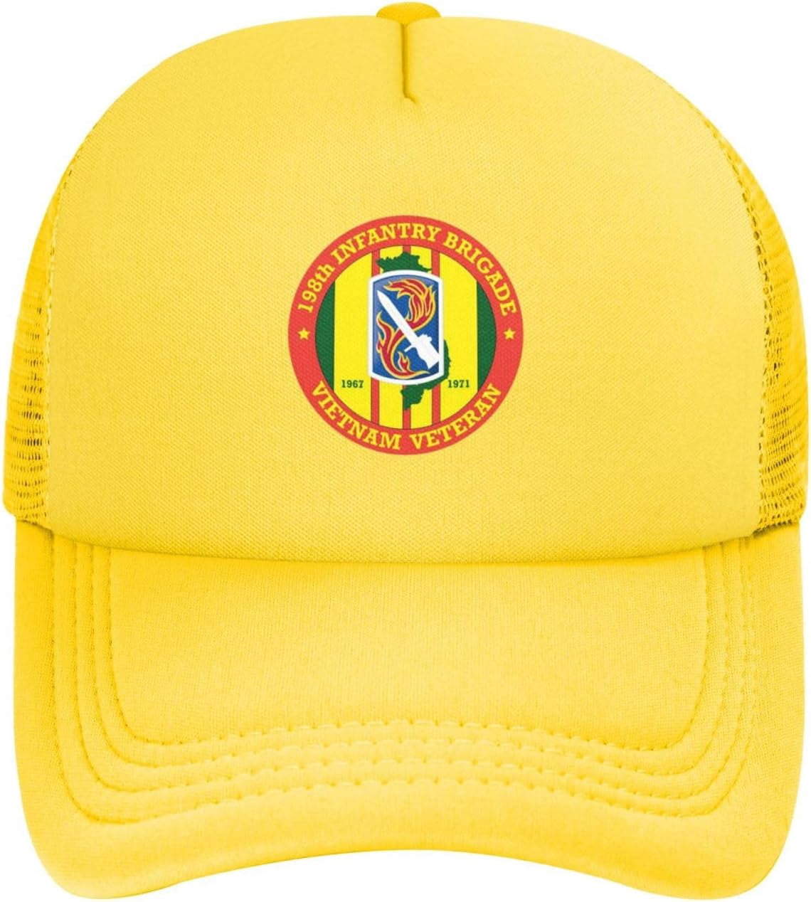 198th Light Infantry Brigade Vietnam Veteran Cap Hats for Men Women ...