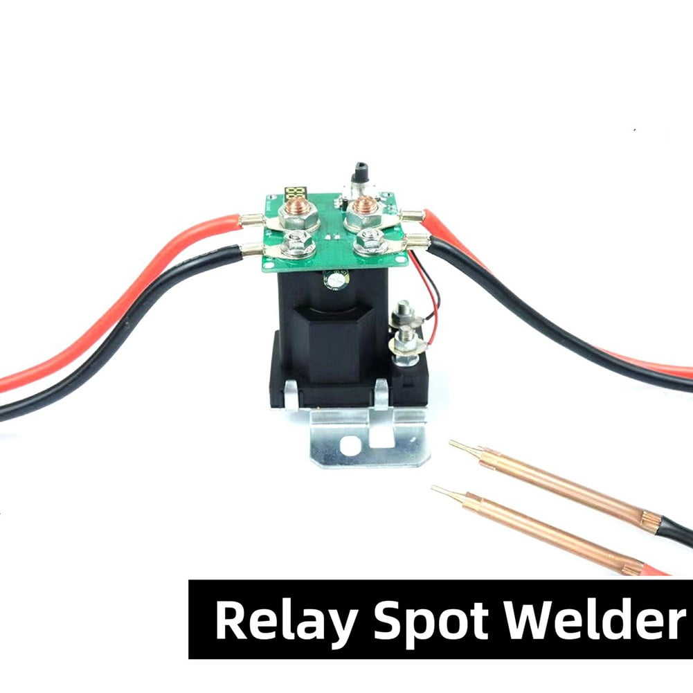 199 Gear 12V Relay Spot Welder Kit Adjustable Mini Spot Welder Welding ...