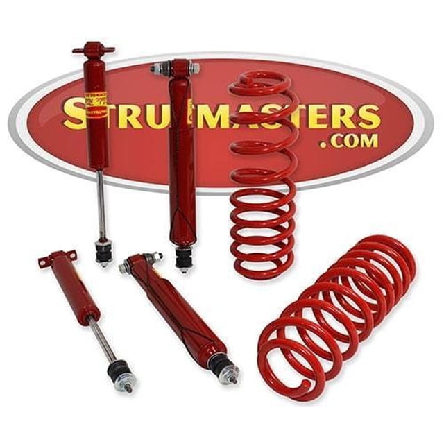 Strutmasters Rear Air Suspension Conversion Kit with 4 Shocks for 1990 ...