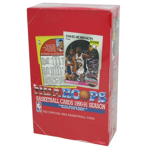 1990-91 Hoops Series 2 Basketball Factory Sealed Unopened Box (FASC ...