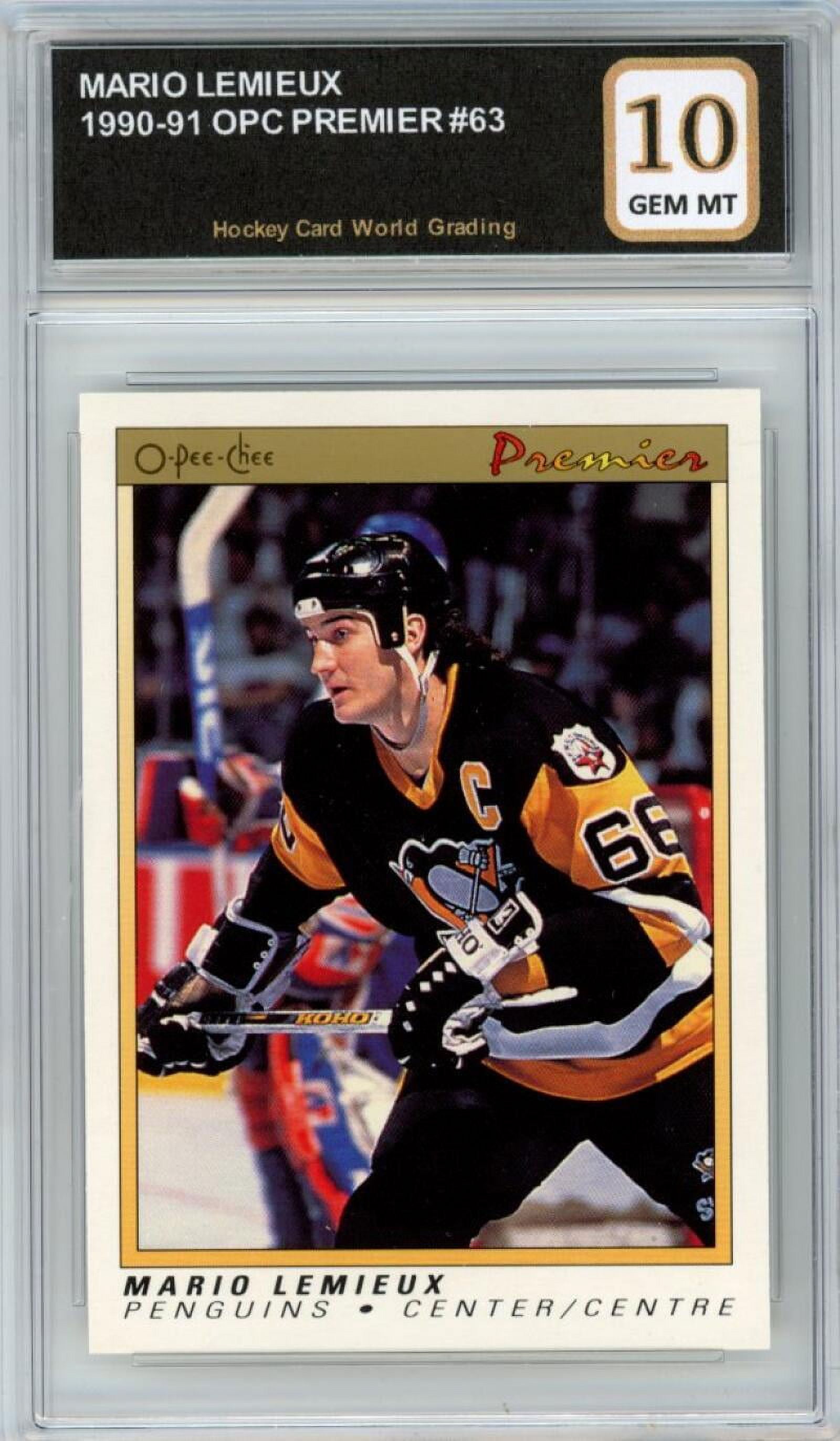 Mario Lemieux Rookie Card