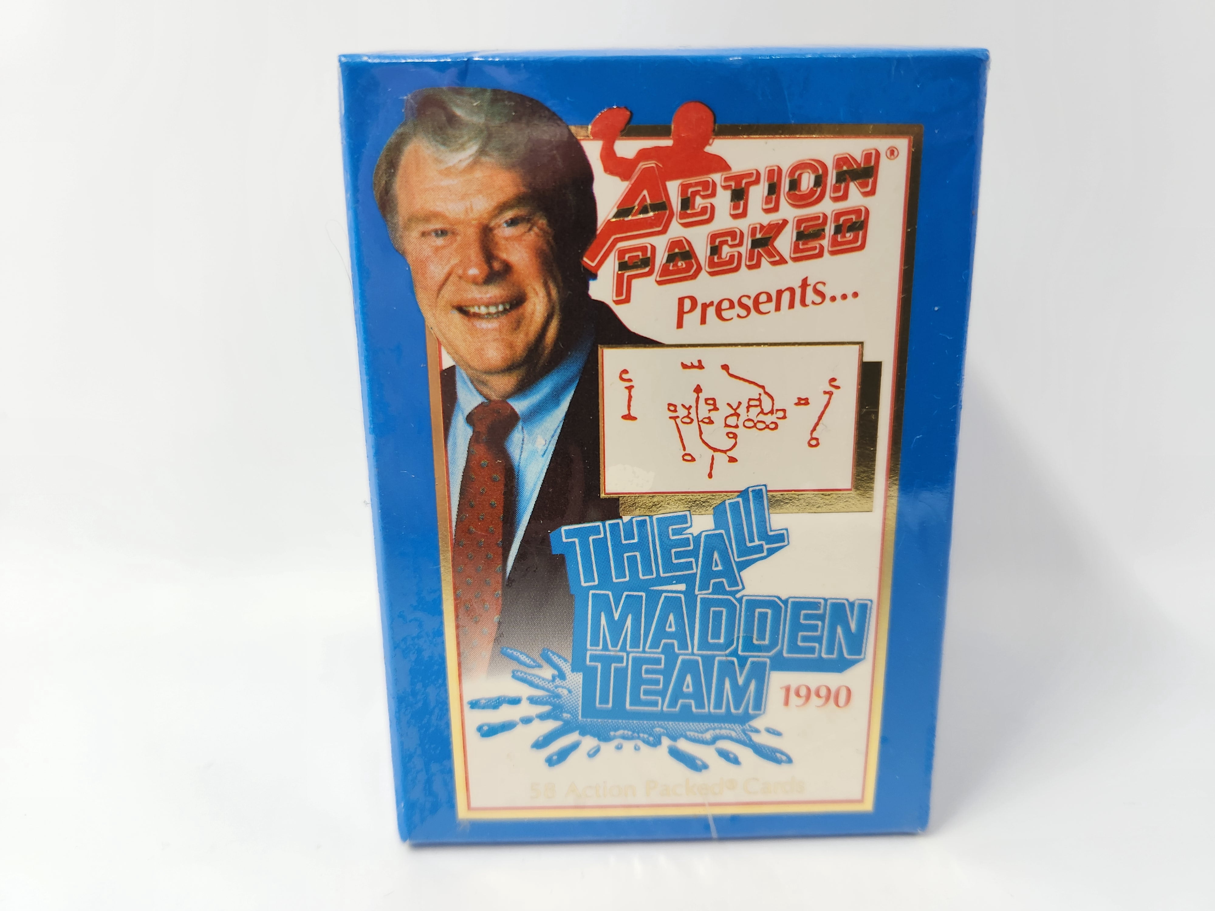 1990 Action Packed All Madden Team Factory Set - 58 cards - Walmart.com