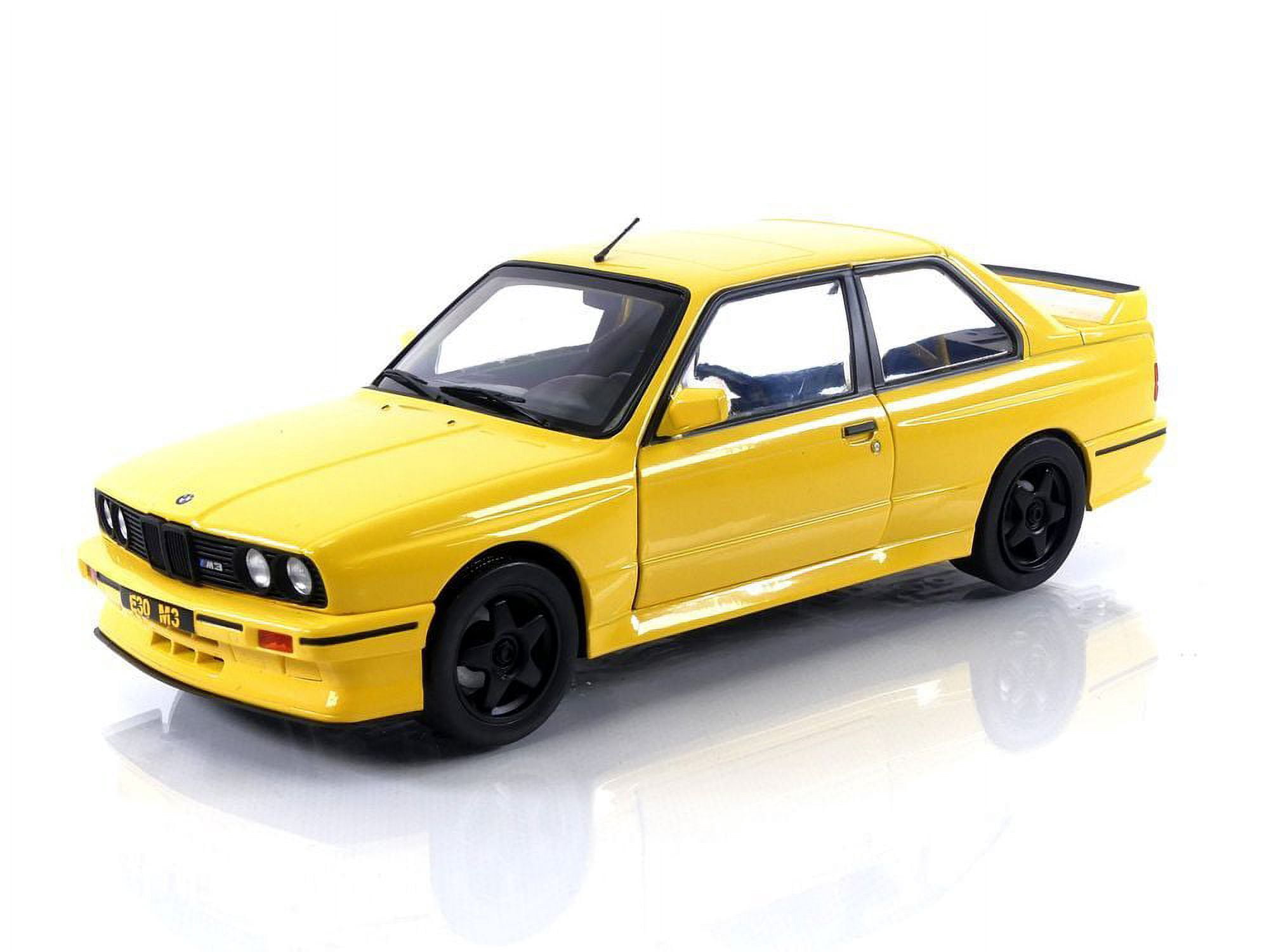 1990 BMW M3 E30 Dakar Yellow "Street Fighter" 1/18 Diecast Model Car by ...