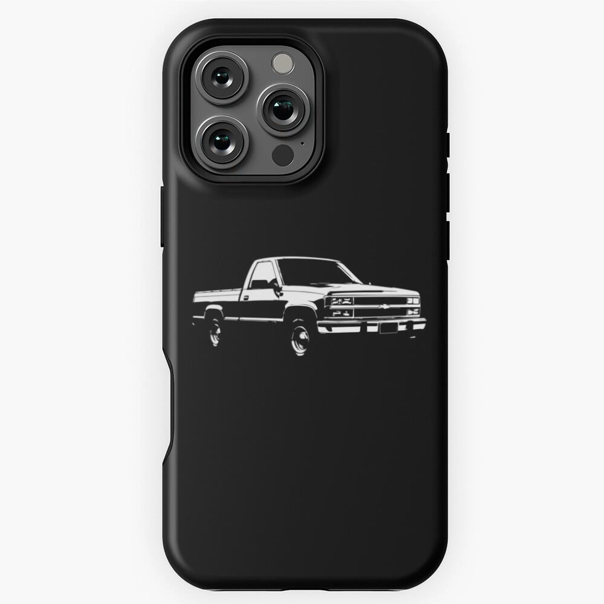 1990 Chevy 1500 Minimalist Art Truck Phone Case for iPhone 16 15 14 13 ...