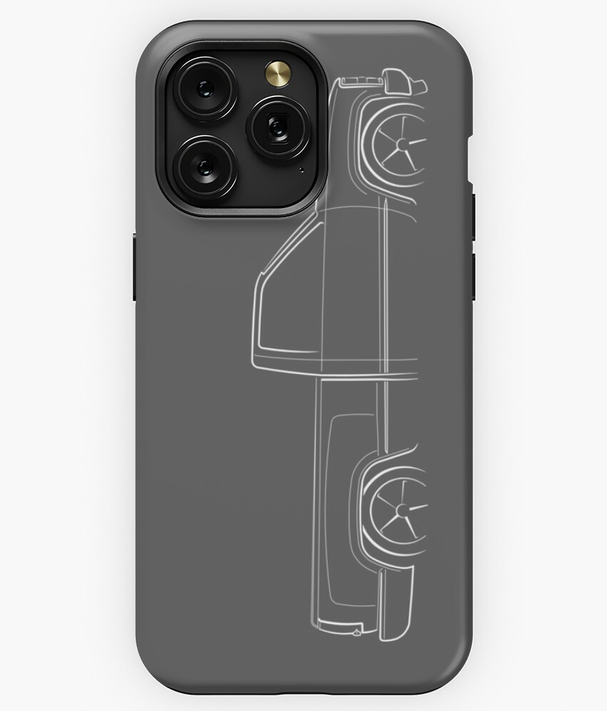 1990 Chevy C/K Profile Stencil White Truck Art A4006 Phone Case for ...