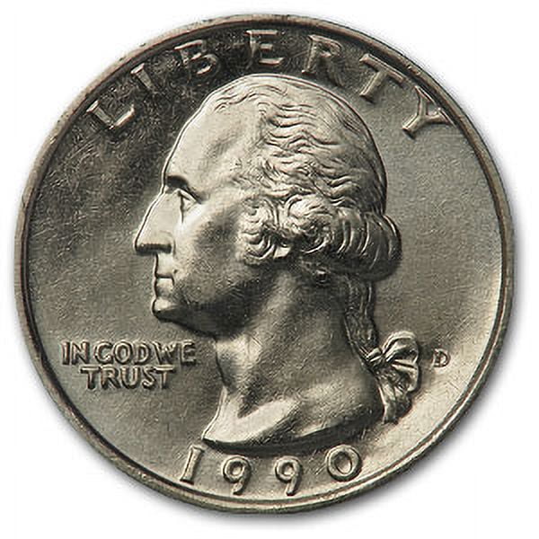1990-D Washington Quarter BU - Walmart.com