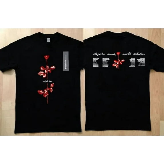 1990 DEPECHE MODE World Violator Concert T-Shirt - Walmart.com