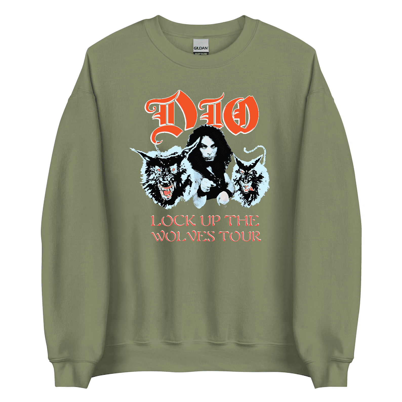 1990 Dio Lock Up The Wolves Tour T Shirt S-3XL Q4212 - Walmart.com