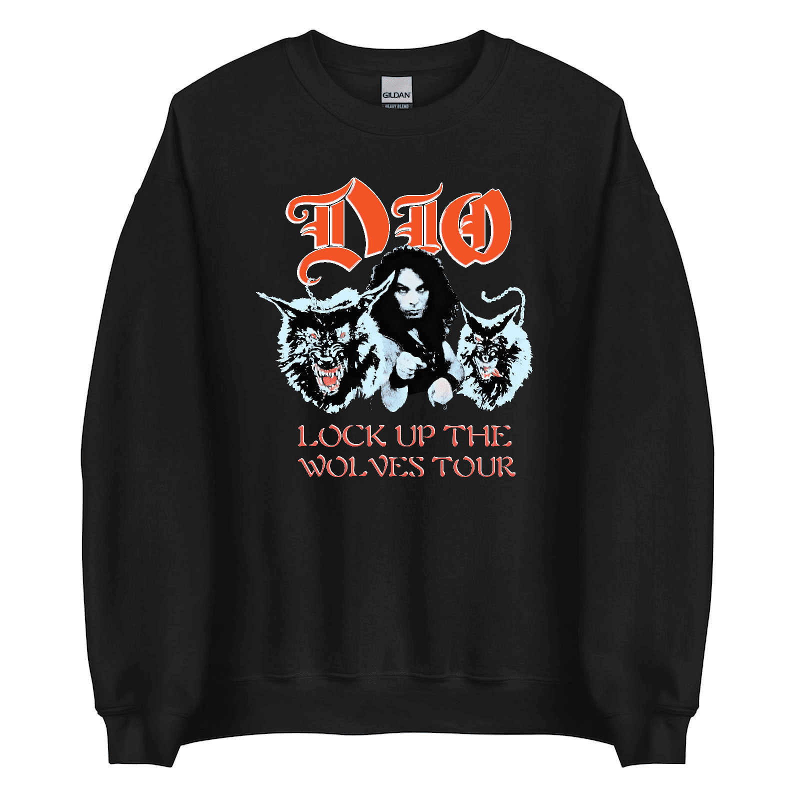 1990 Dio Lock Up The Wolves Tour T Shirt S-3XL Q4212 - Walmart.com