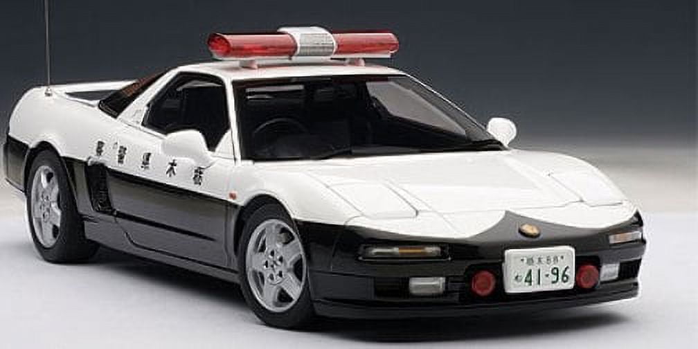 1990 HONDA NSX JAPANESE POLICE CAR Diecast Model Car in 1:18 Scale by ...