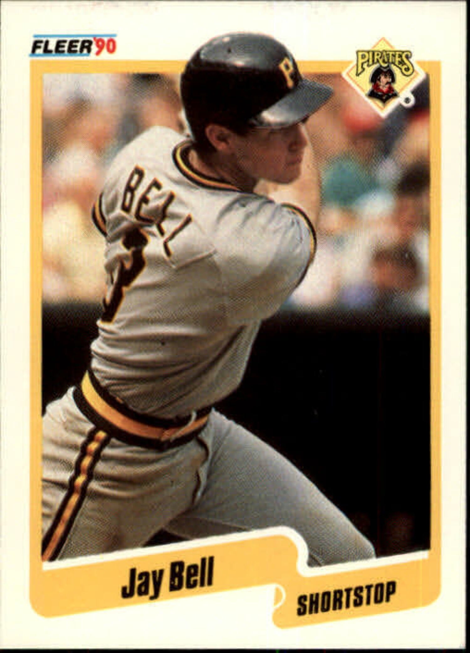 1990 Jay Bell Fleer Baseball Card #459 - Walmart.com