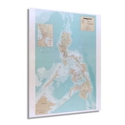 1990 Map of the Philippines - Philippine... | Walmart Price History ...