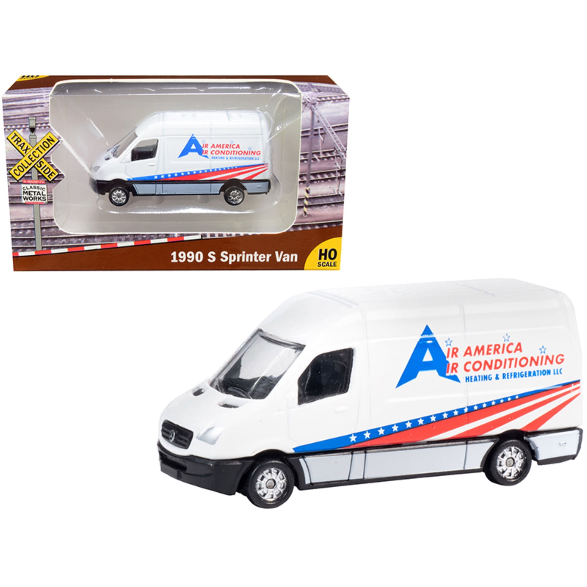 Classic Metal Works TraxSide Collection 1990 Sprinter Van (Air America ...