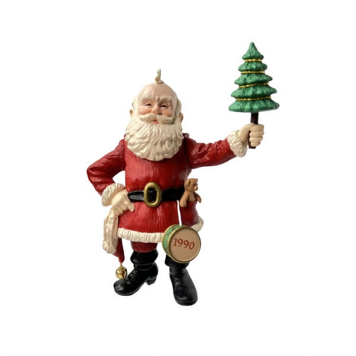 1990 Merry Olde Santa (Santa Claus) Hallmark Keepsake Christmas Tree ...