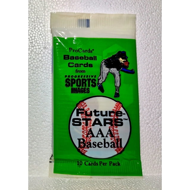 1990 ProCards AAA Future Stars MLB Pack, Sealed, 10 Cards - Walmart ...