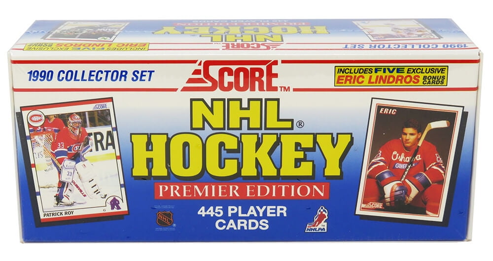 1990 Score Hockey Unopened Factory Sealed Set - 445 Cards (Jagr/Brodeur ...