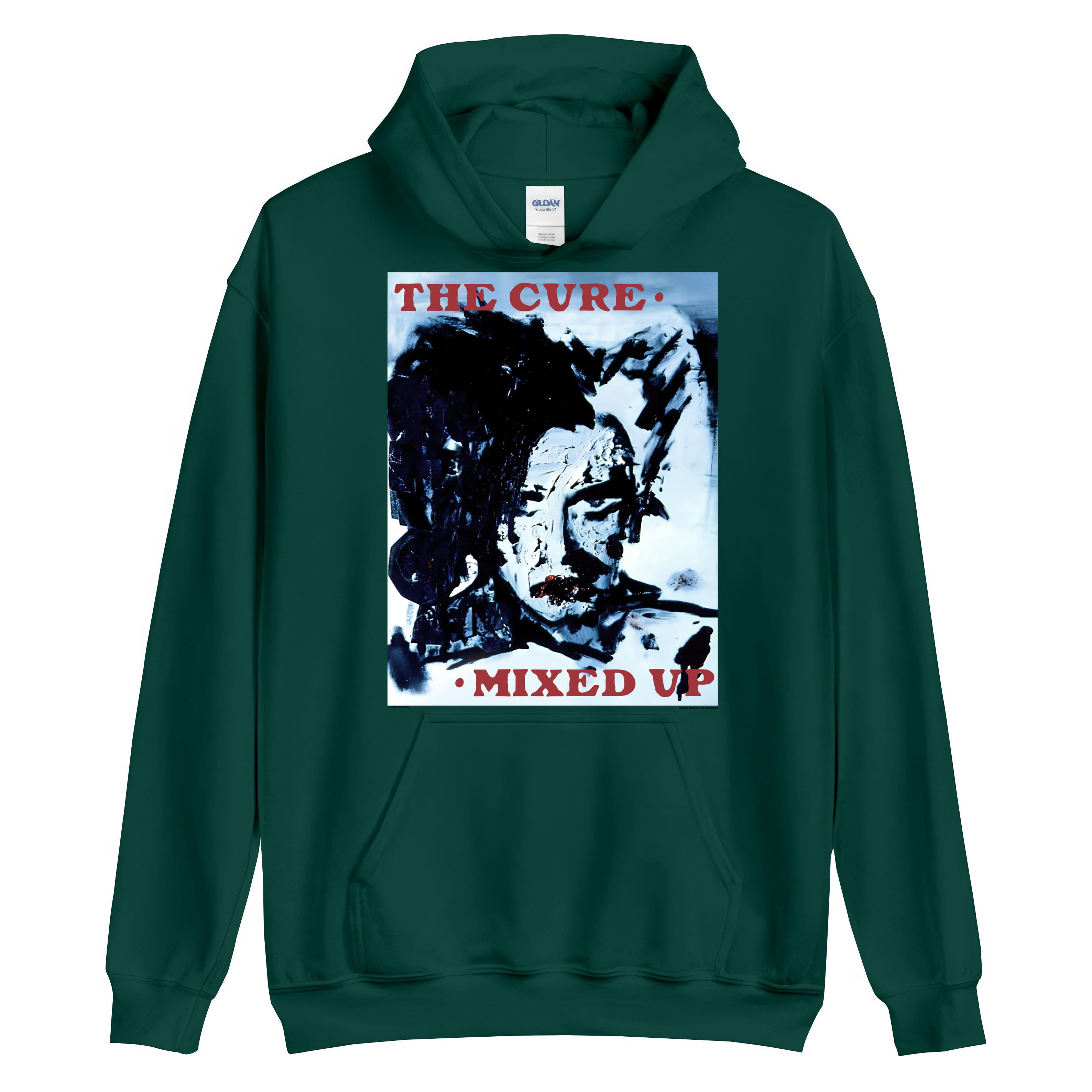 1990 THE CURE MIXED UP ALBUM T-SHIRT SOFT FADED THIN T SHIRT-TH6237 ...