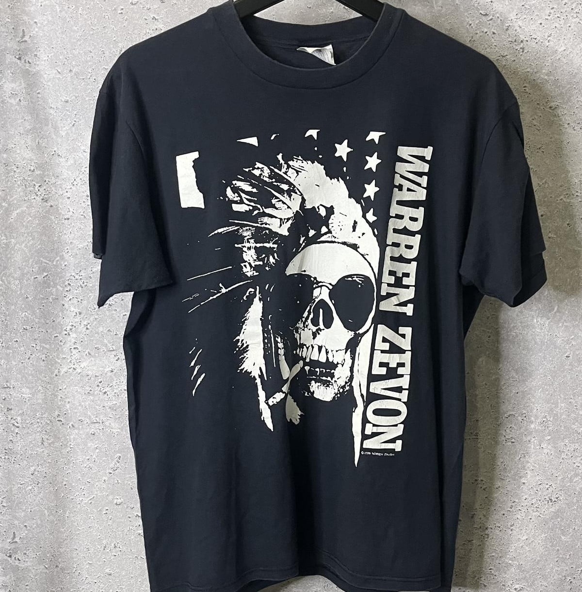 1990 Warren Zevon Short Sleeve Cotton Collection Black All Size T-Shirt ...