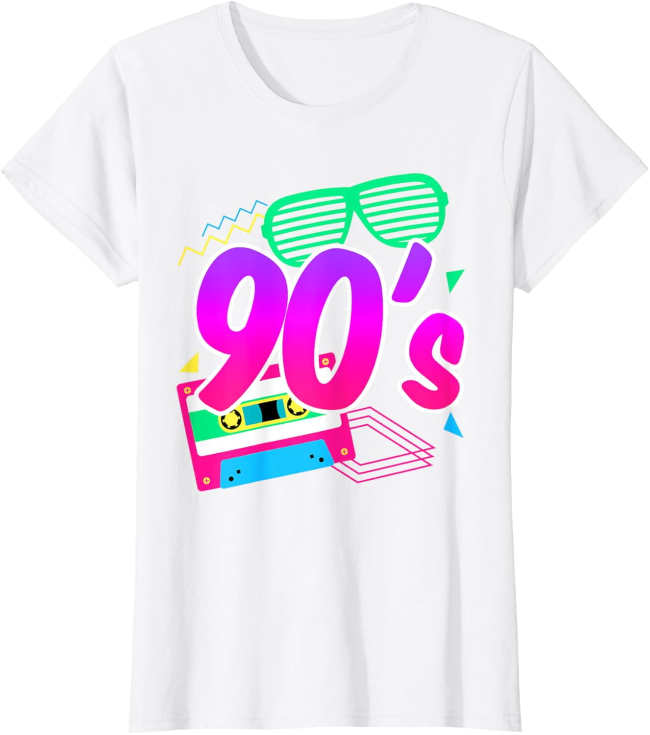 1990's 90s Retro I Heart The Nineties T-Shirt - Walmart.com