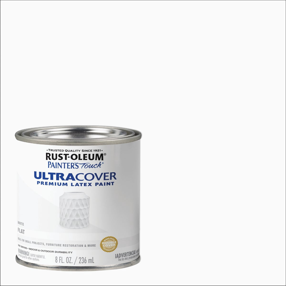 1990730 Painter's Touch Latex Paint, Half Pint, Flat White (New Version ...