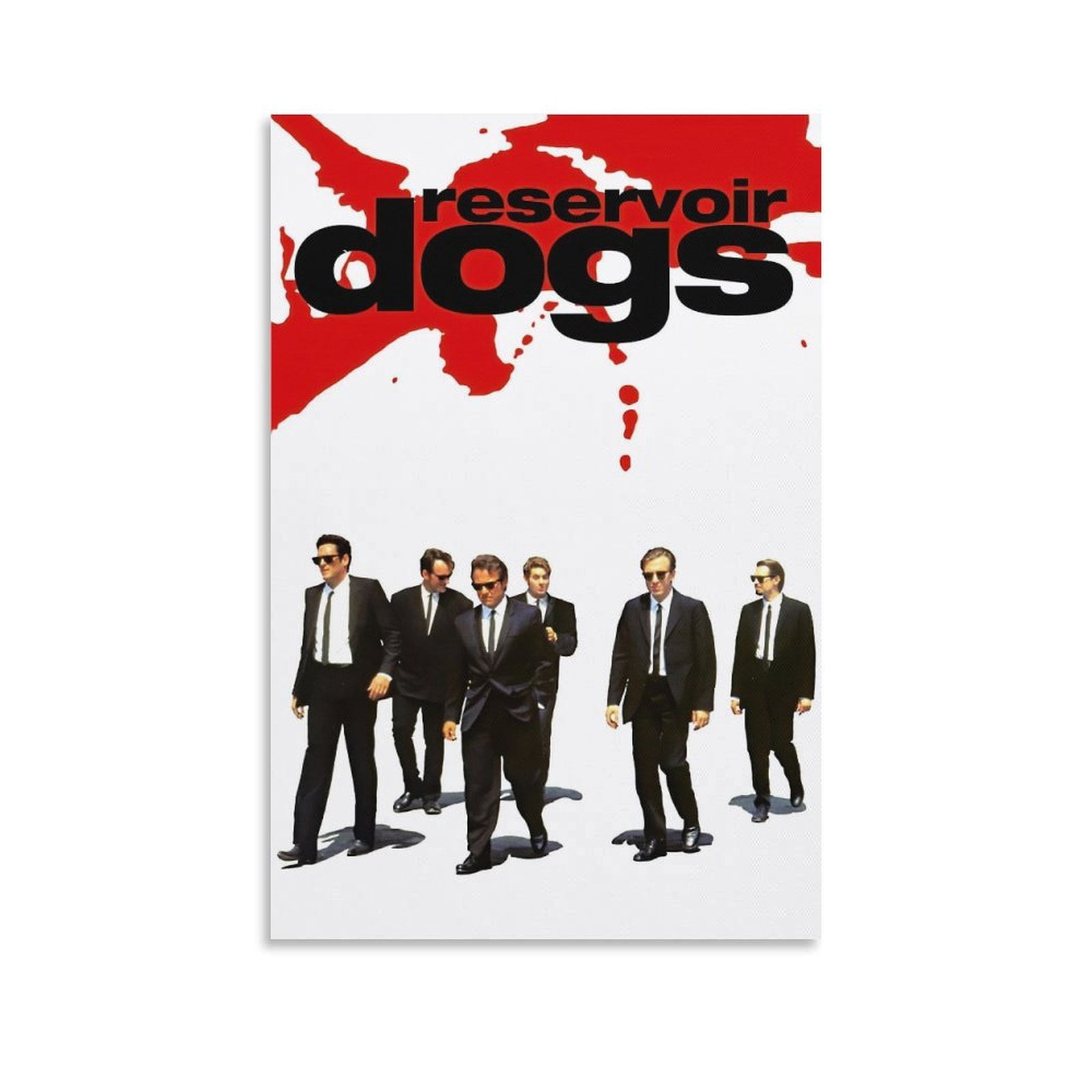 1990s Heist Films Reservoir Dogs Poster Wall Art Poster Scroll Canvas ...