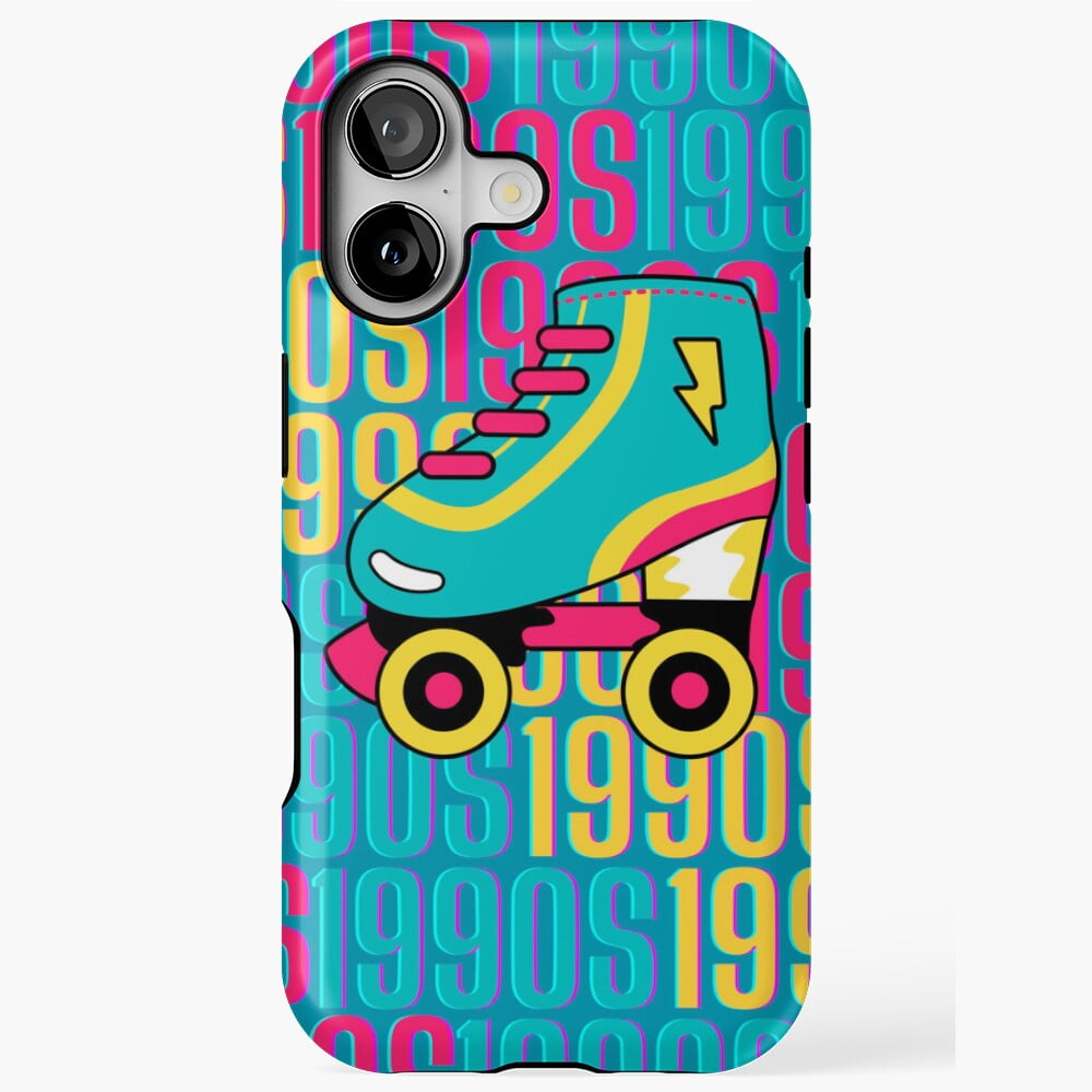 1990s Teal Background Retro Nostalgia Throwback Tough Phone Case 11 12 ...