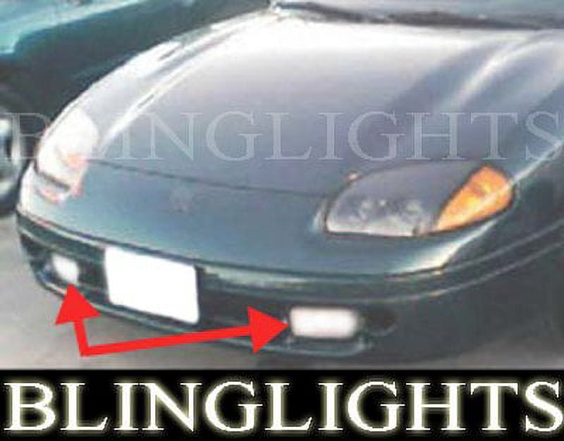 1991-1996 DODGE STEALTH FOG LIGHTS DRIVING LAMPS LIGHT LAMP KIT r/t ...