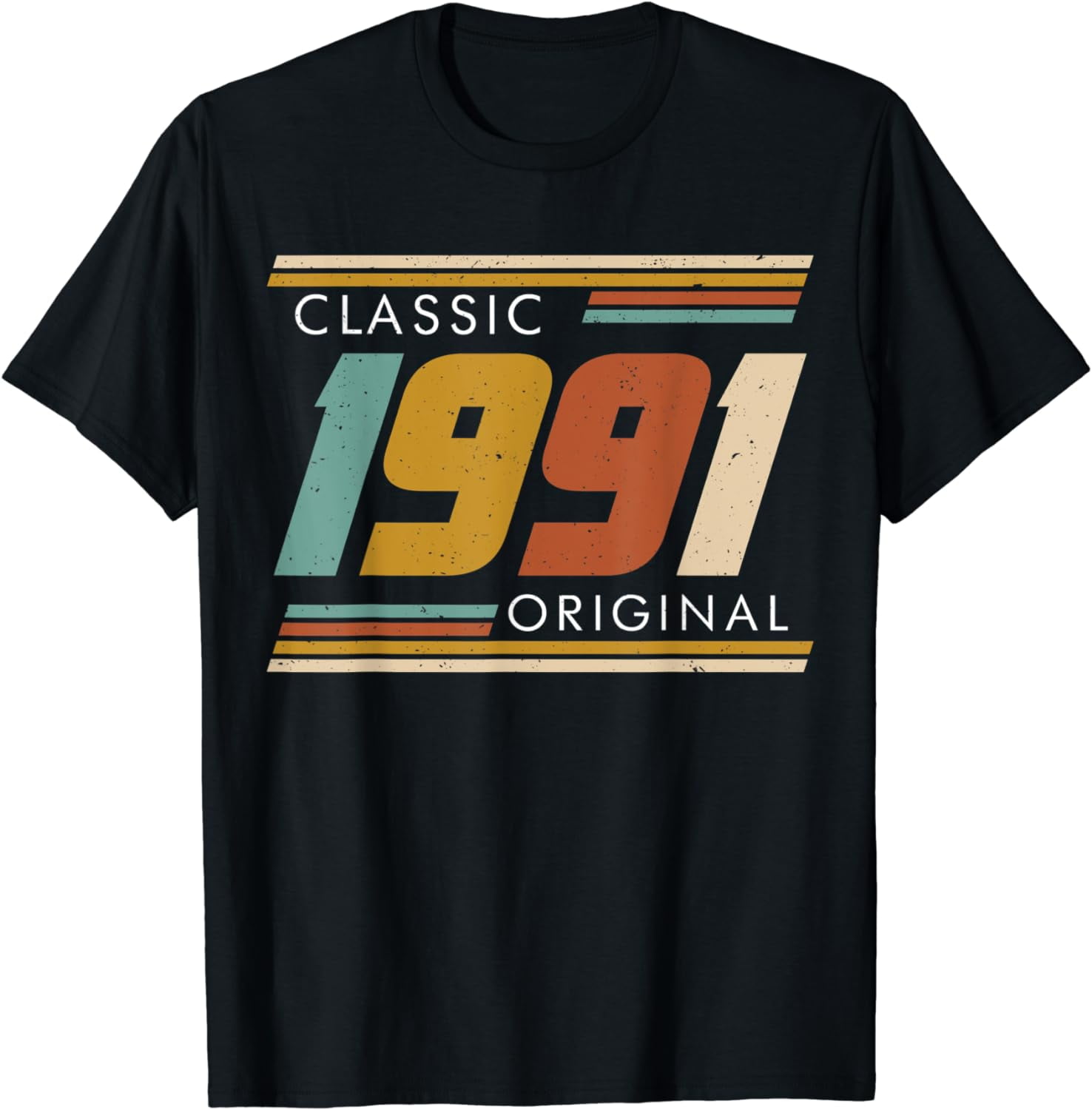 1991 Birthday, Classic of 1991 Original 32nd Years Retro T-Shirt ...